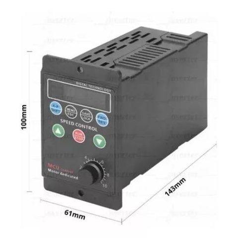 Inversor De Frequência 220v Monofásico 1cv 750w - BR Sensor